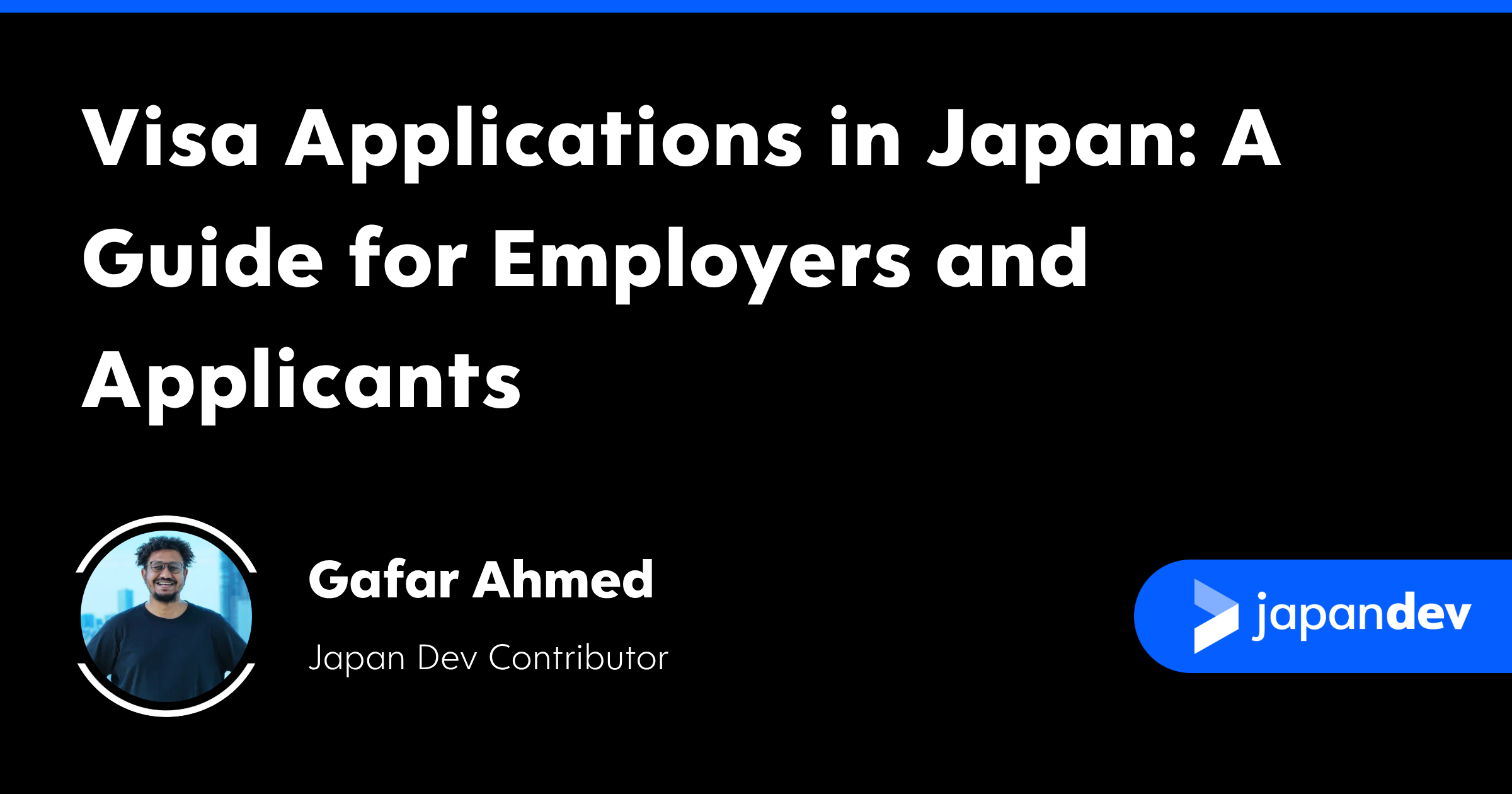 Visa Applications in Japan: A Guide for Employers and Applicants ...